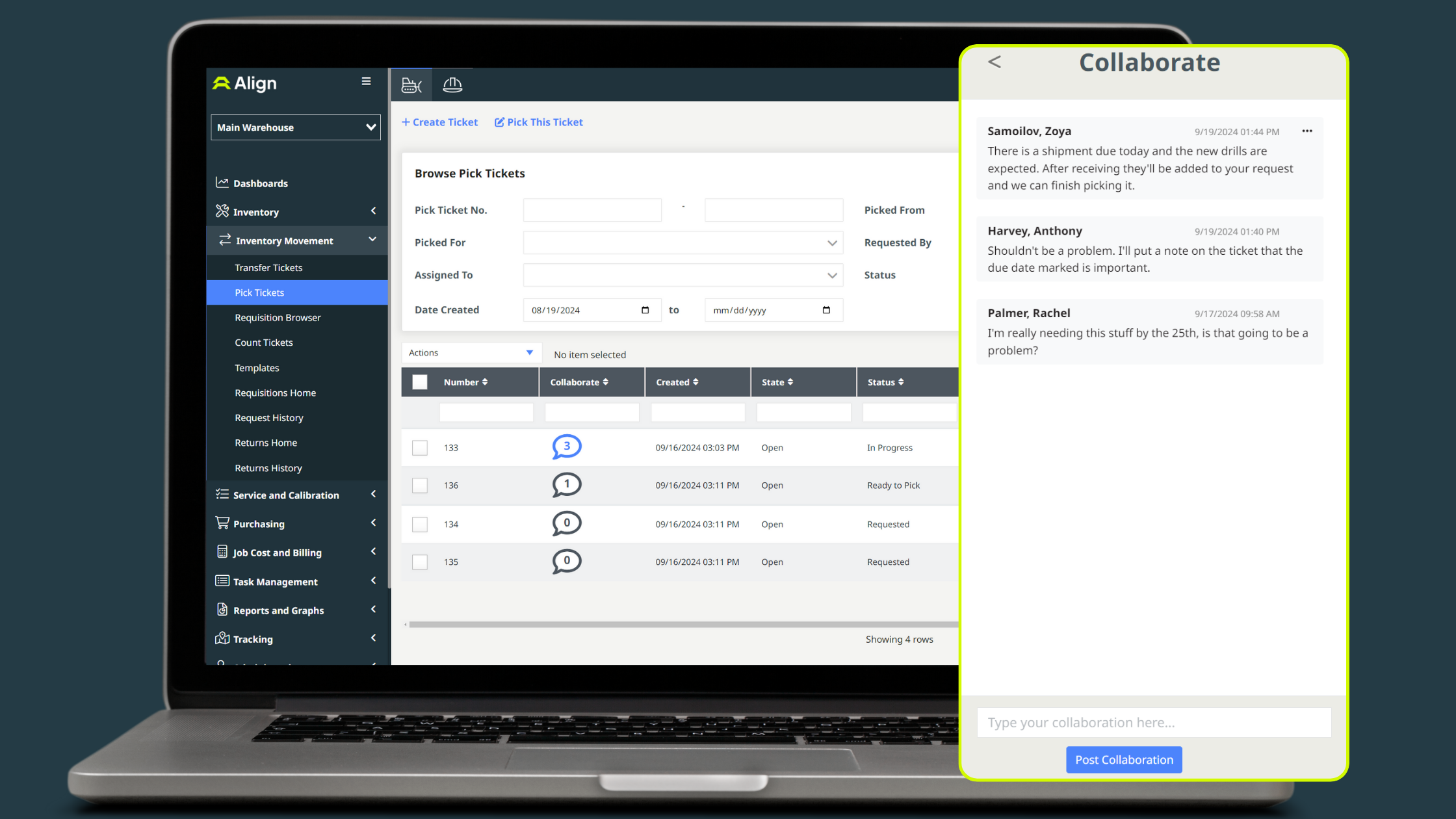 Easy Communication With AlignOps' Collaborate Tool